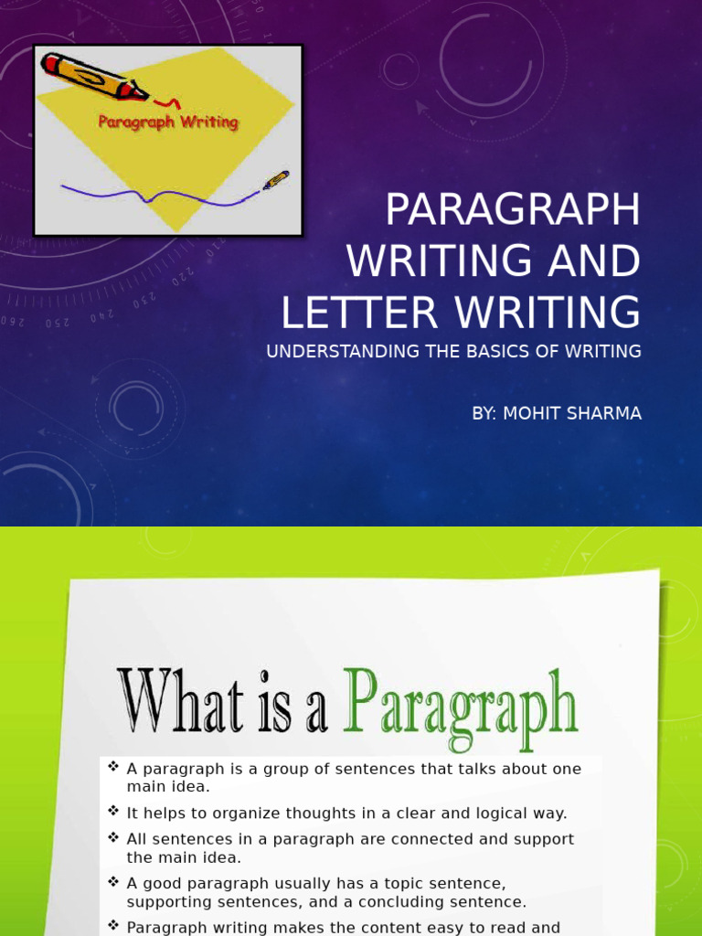 Basics of Paragraph and Letter Writing | PDF | Cognitive Science | Learning
