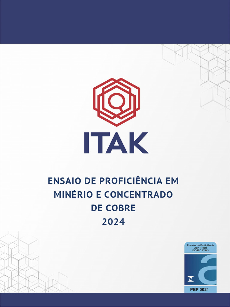 ITAK Ensaios de Proficiencia | PDF