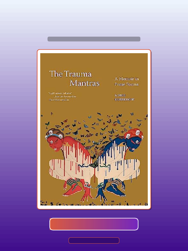 Test Bank for the Trauma Mantras Memoir in Prose Poes 1st Edition HQ ...