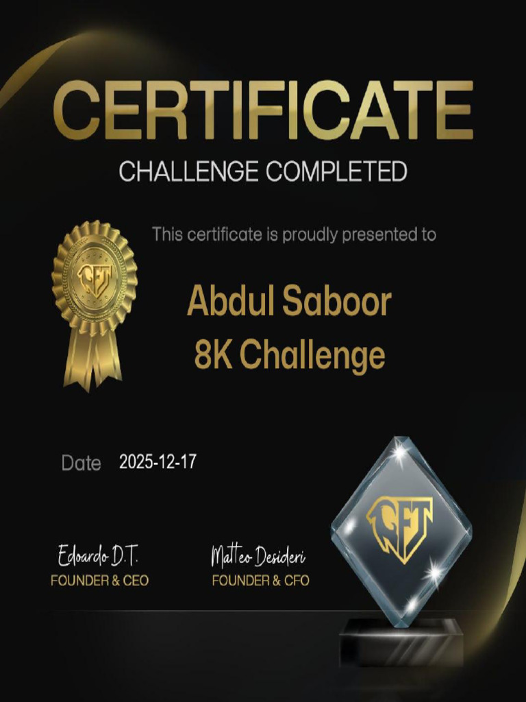 Pass Certificate | PDF