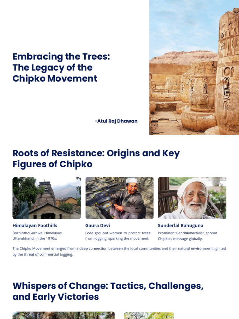 Legacy of the Chipko Movement | PDF