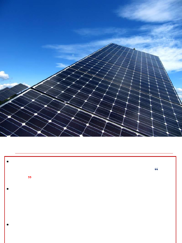 Unit II - Solar PV and Thermal | PDF | Photovoltaics | Solar Cell