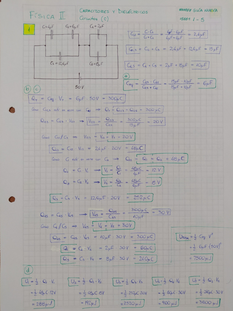 GuíaNUEVA - Capacitores-Dieléctricos | PDF
