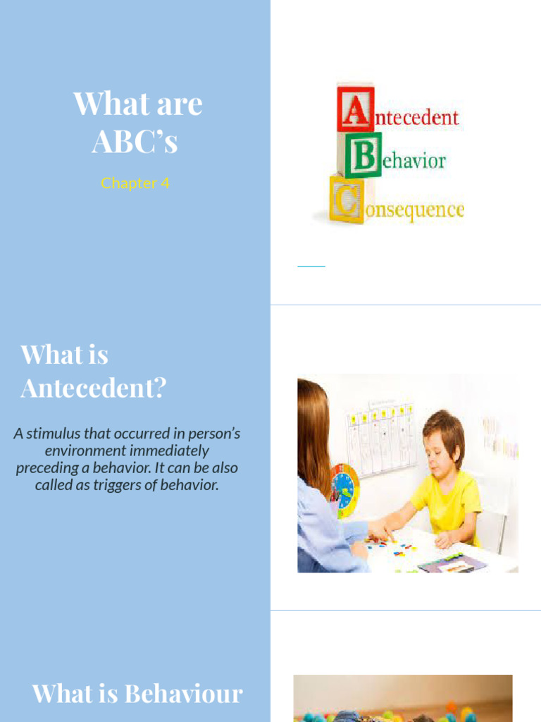 Understanding ABCs of Behavior Analysis | PDF