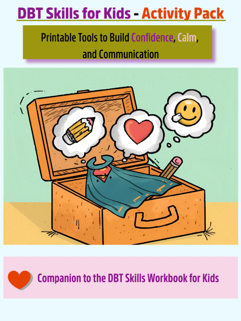 DBT Skills For Kids Downloads Anger Management Activities | PDF | Anger ...