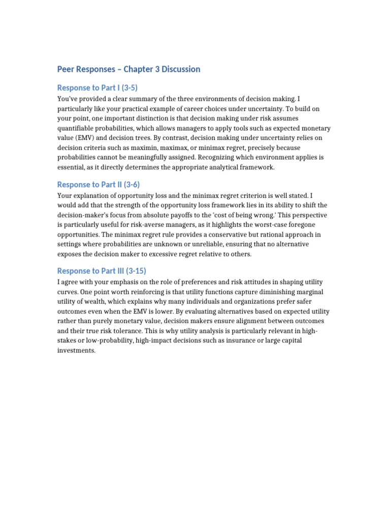 Peer Responses Ch3 | PDF