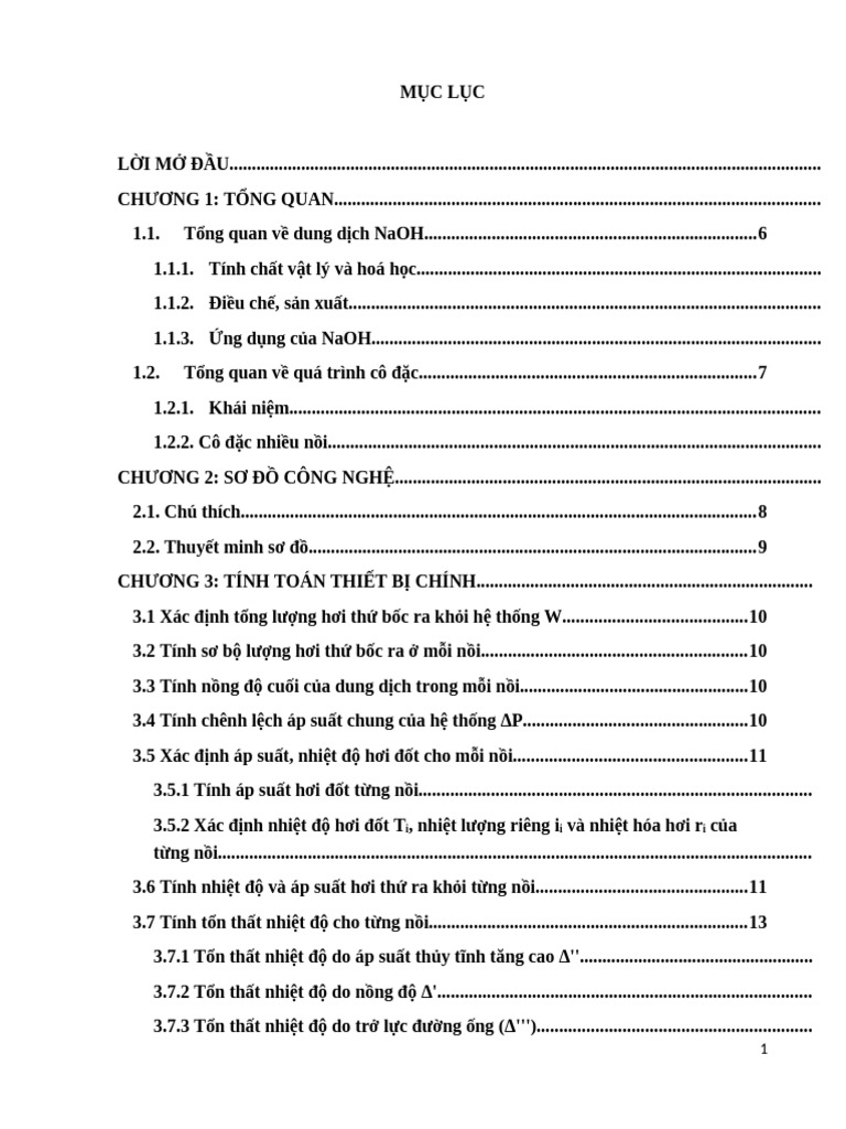 Cô Đặc PDN dd NaOH (hoàn thành) | PDF