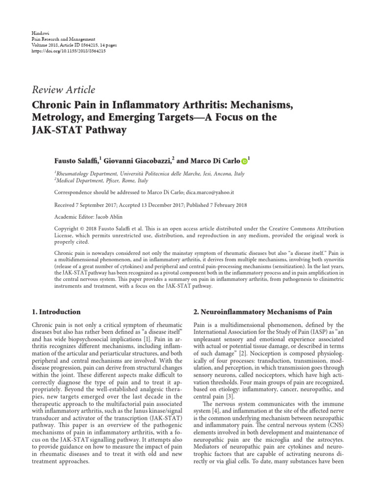 PRM2018-8564215 salaffi | PDF | Interleukin 6 | Inflammation