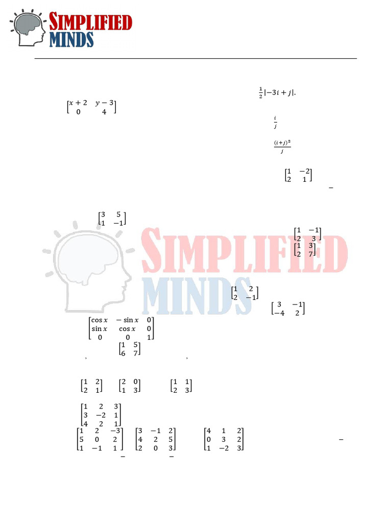3.Matrices 2ndPUC PYQs_7658a7e9-7c94-4af7-bfe1-5176624ec8ca | PDF ...