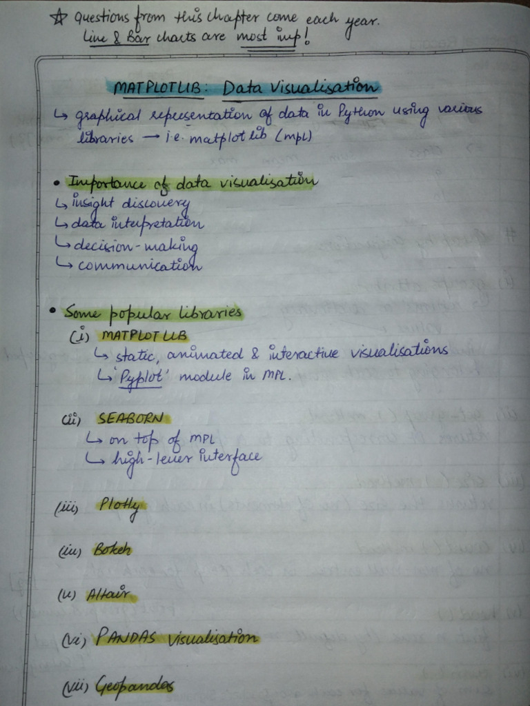Data Visualization with Matplotlib | PDF