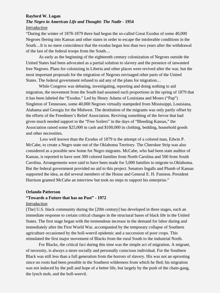 HIST107 Nadir Reading 8 | PDF | The United States | Society Of The ...