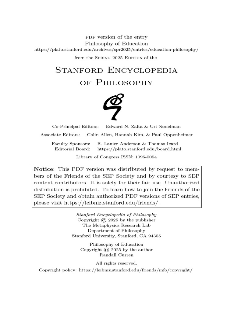 Education Philosophy Sc | PDF | Epistemology | Reason