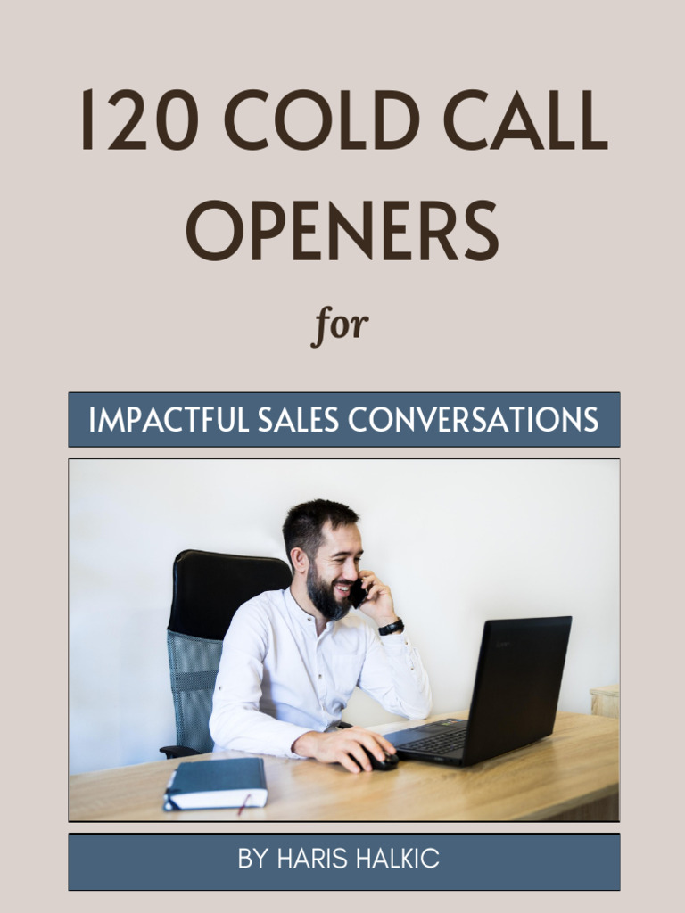 120 Cold Call Openers - Haris Halkic | PDF | Linked In