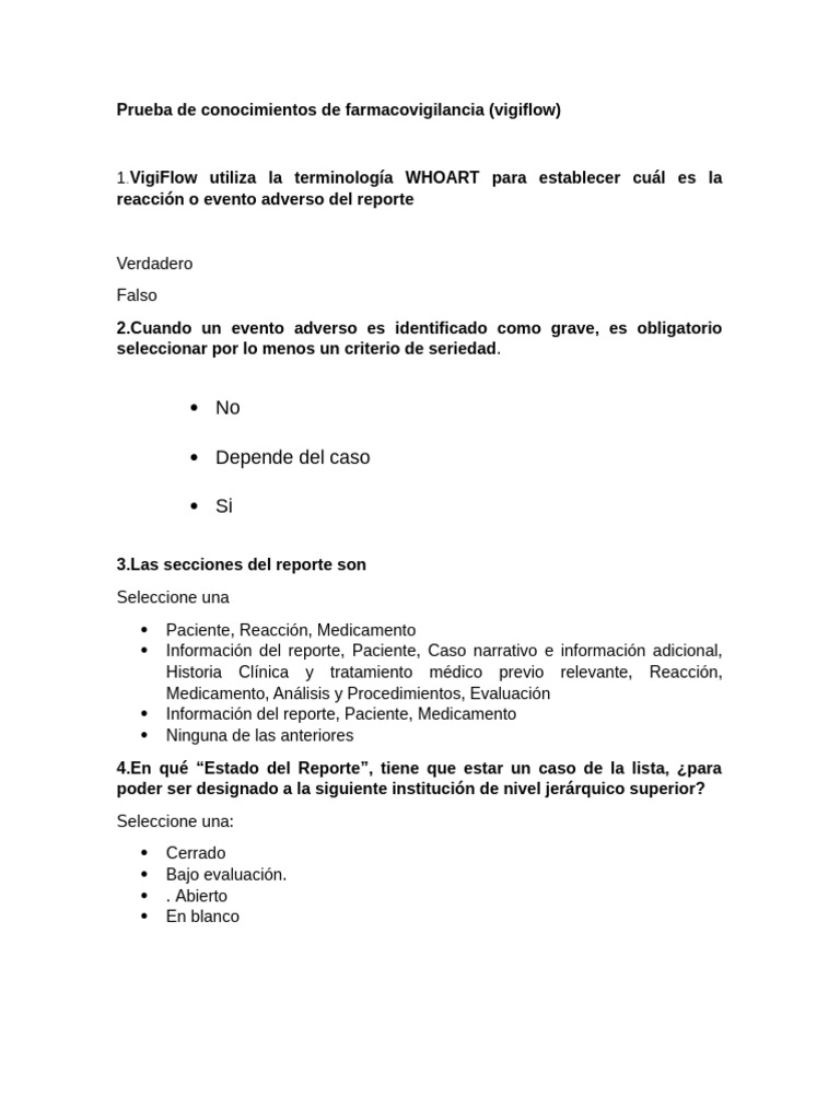 Un Pretex de Farmacovigilancia (Vigiflow) | PDF