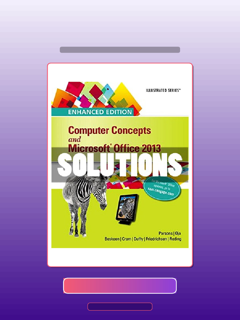 Enhanced Computer Concepts and Microsoft Office 2013 Illustrated 1 Ed ...