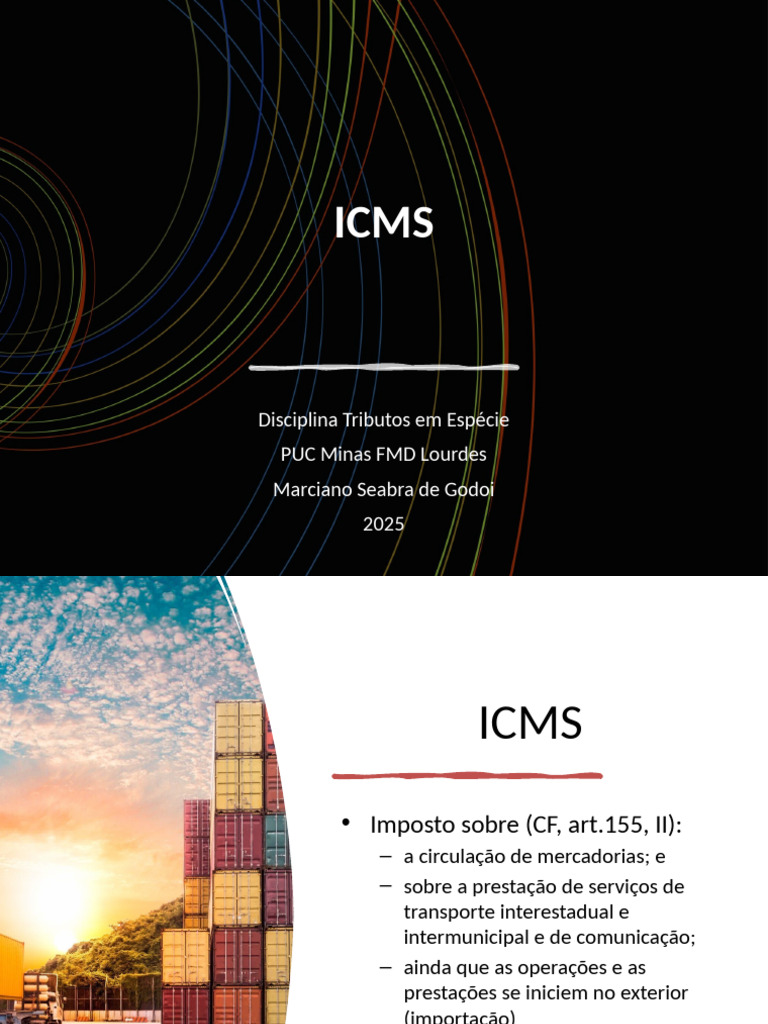 Entendendo o ICMS: História e Regras | PDF | Impostos | Emenda ...