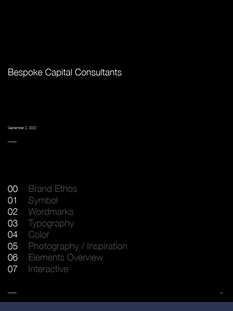 Bespoke Capital Brand Guidelines | PDF | Communication Design | Graphic ...