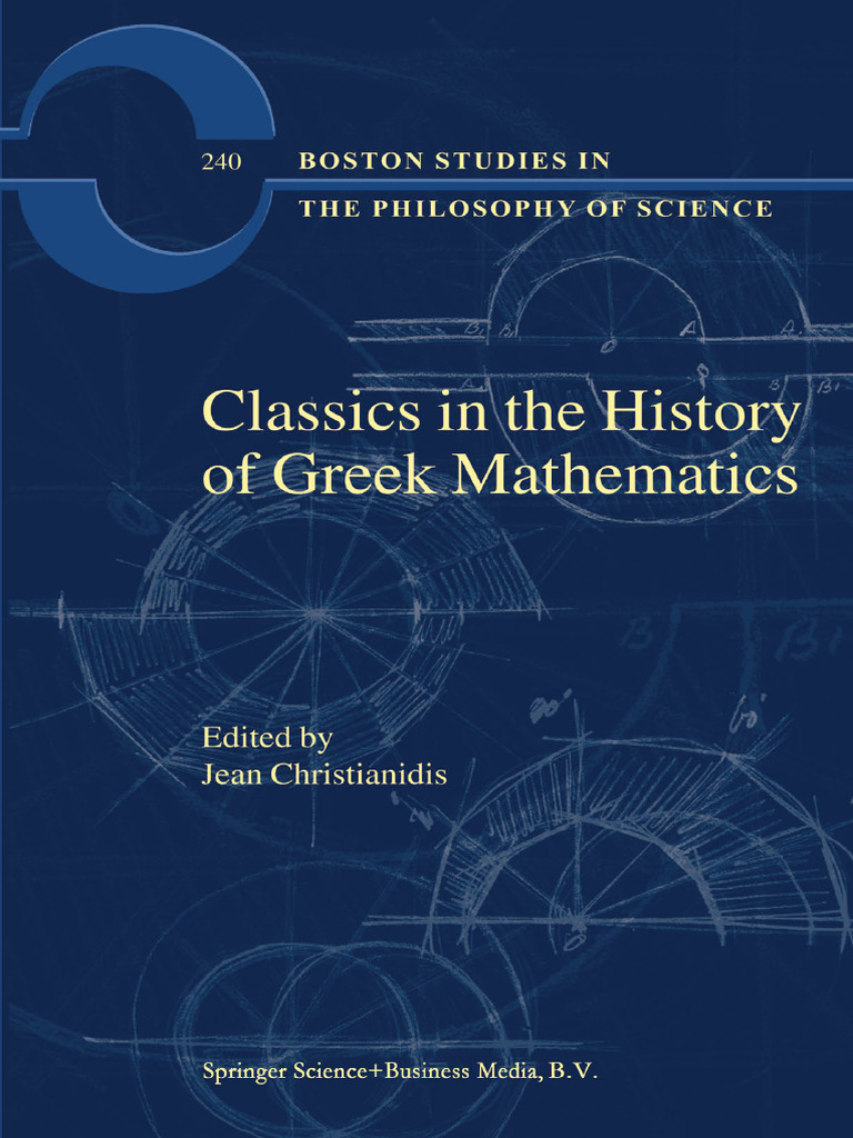 Classics in the History of Greek Mathematics 2004 | PDF | Euclid ...