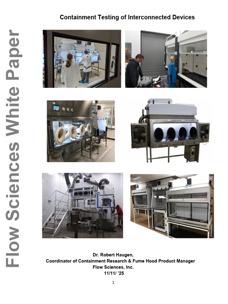 Containment Testing of Interconnected Cdevices | PDF | Laboratories ...
