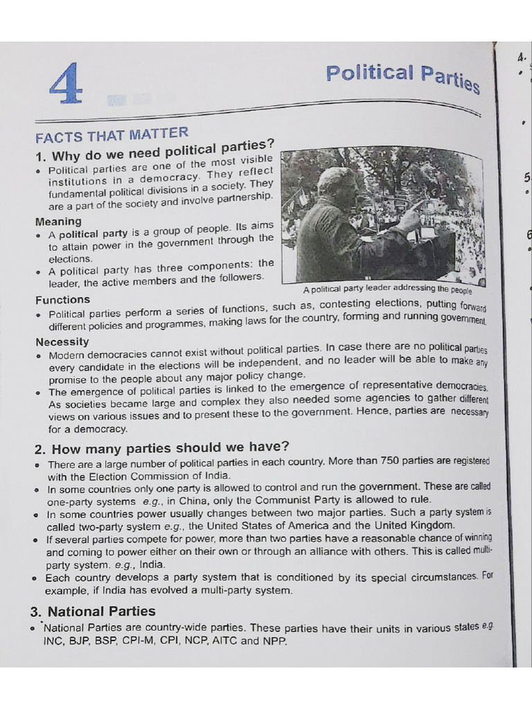 Civics CH 4 | PDF