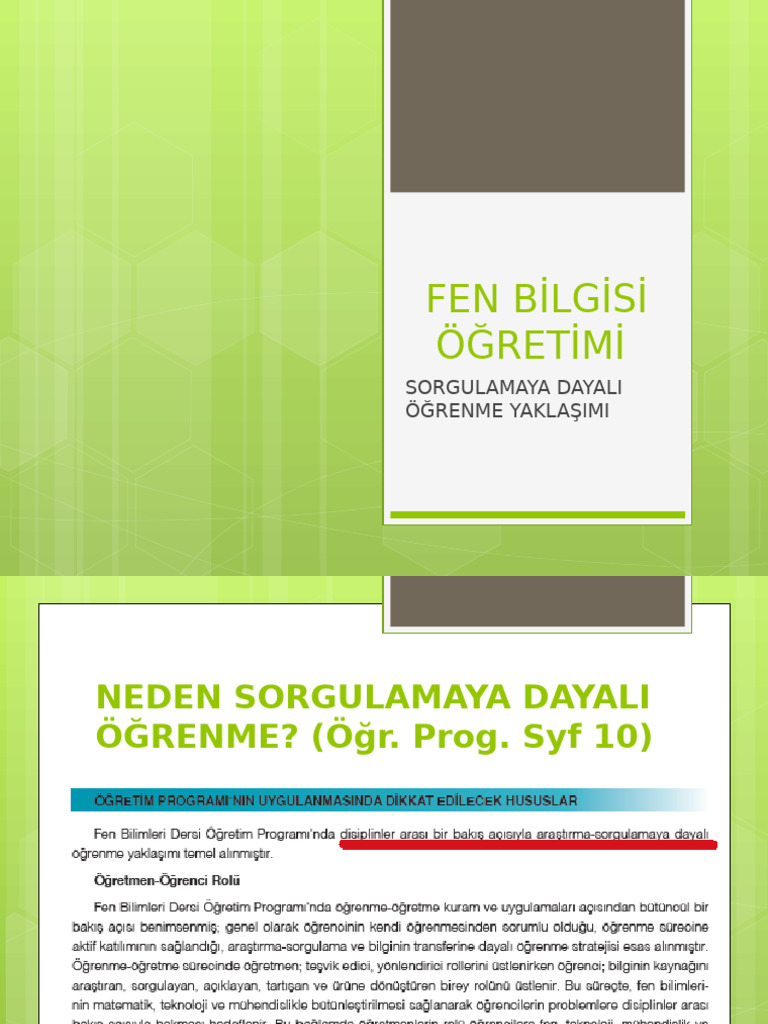 Sorgulamaya Dayali | PDF