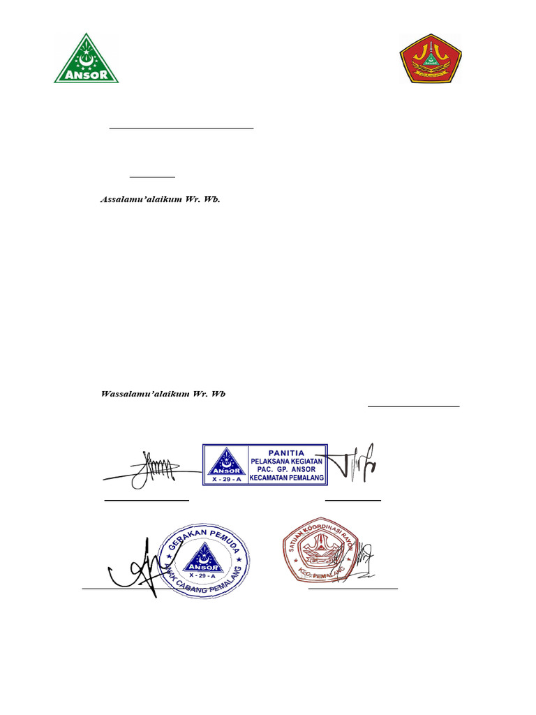 Permohonan Bantuan Prodak | PDF