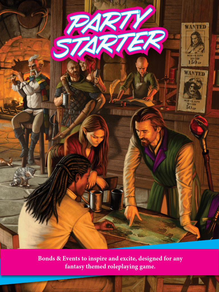 RPG Party Starter: Bonds & Events Guide | PDF | Role Playing Games