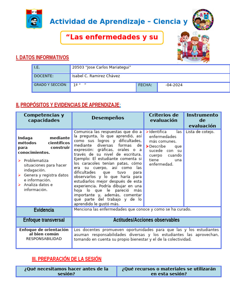 Cyt Las Enfermedad y Cuidado | PDF | Aprendizaje | Medicina