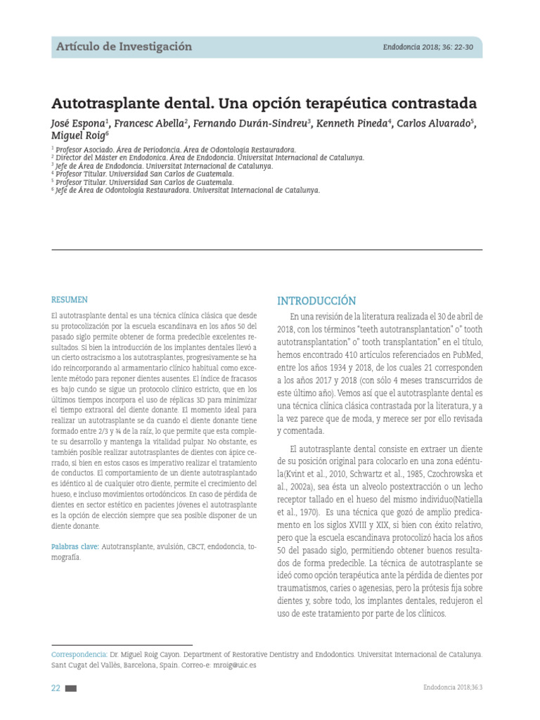 Auto Transplant e Dental | PDF | Aluminio | Implante dental