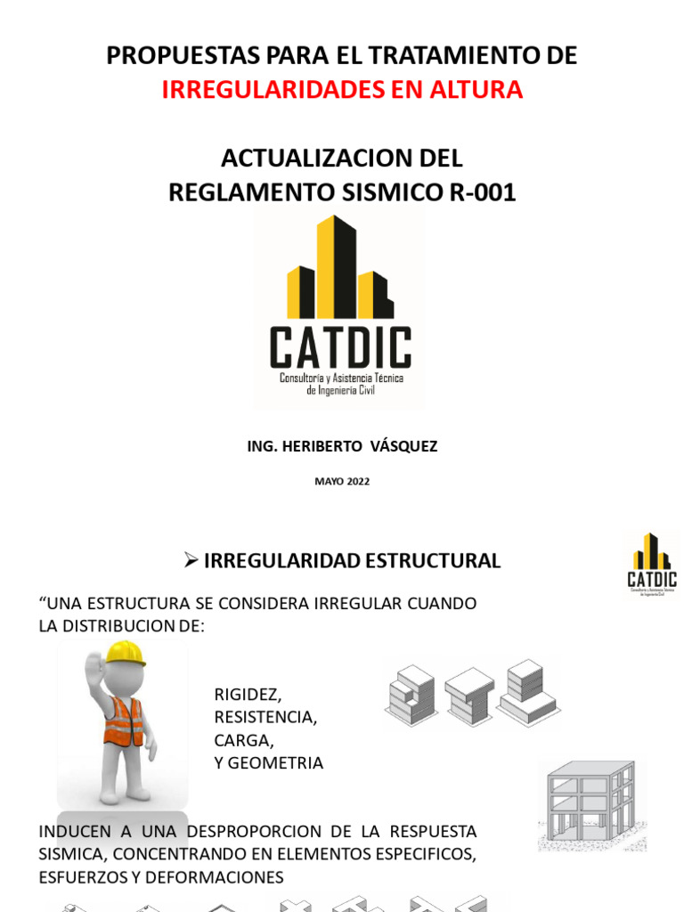 Irregularidades en Alturapdf - 240516 - 075637 | PDF | Rigidez ...