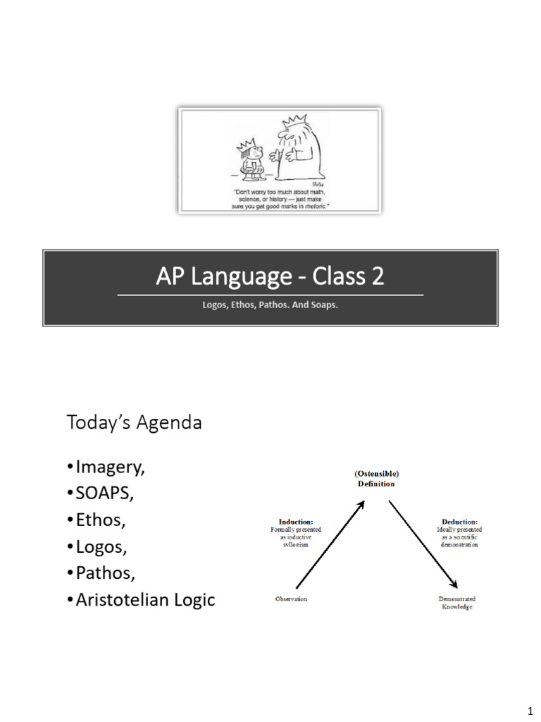 Class02 AP Language Notes 1 Oct 10 | PDF
