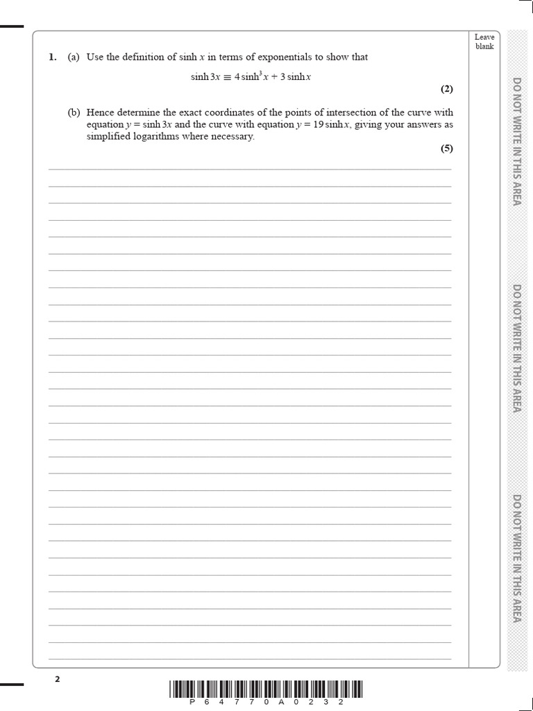 Hyperbolic Function | PDF | Mathematical Physics | Calculus