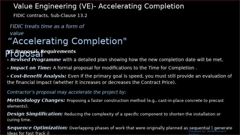 Value Engineering for Faster Project Completion | PDF