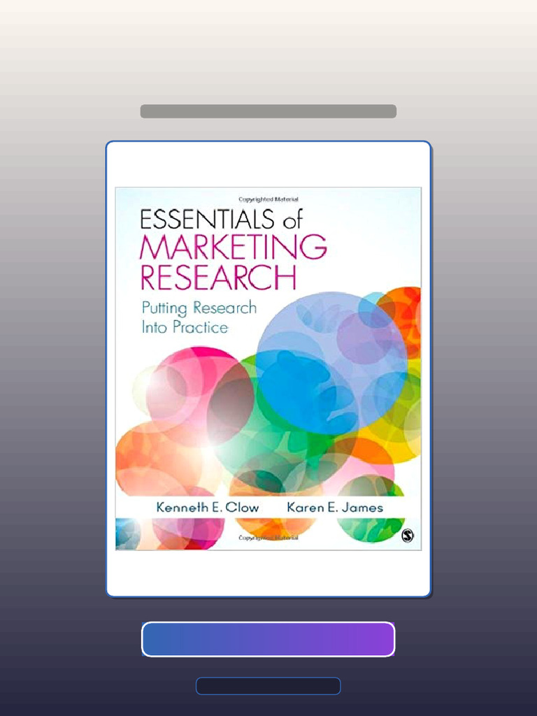 Essentials of Marketing Research Putting Research Into Practice 1st ...