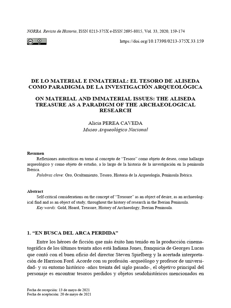 Tesoro de Aliseda | PDF | Museo