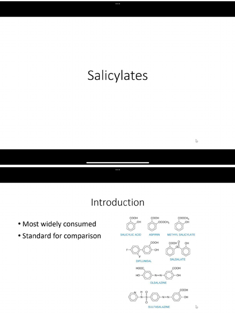 2025-26 Salicylates DR - Ezzi | PDF