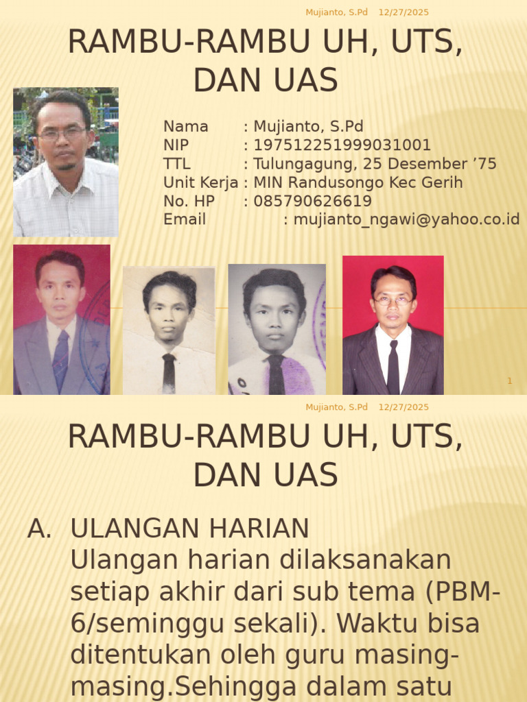 Bahan Ngamen Penilaian Ok | PDF