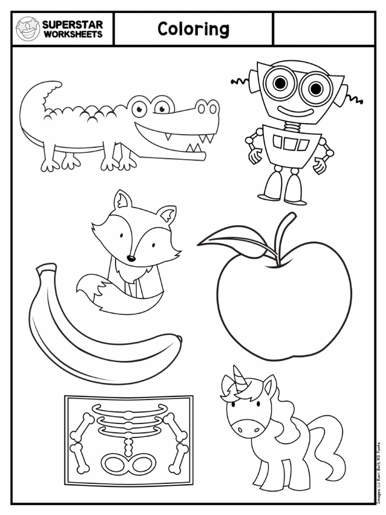 Coloring Worksheets ALLCOLORS | PDF