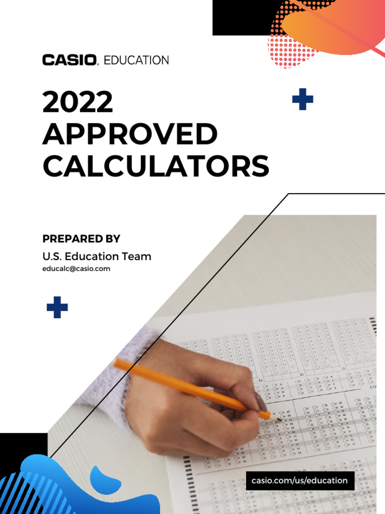 2022 Approved Calculators for Exams | PDF | Sat | Qualifications