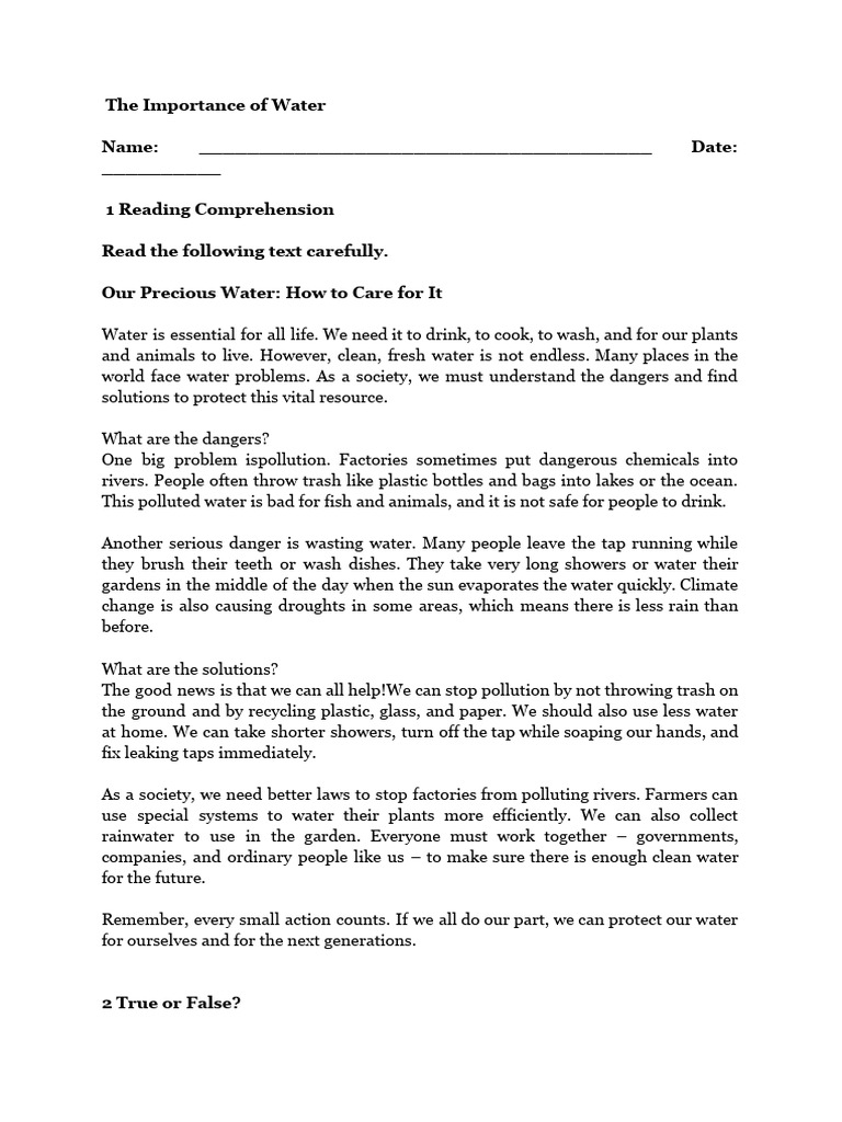 Protecting Our Precious Water Resources | PDF | Water | Waste