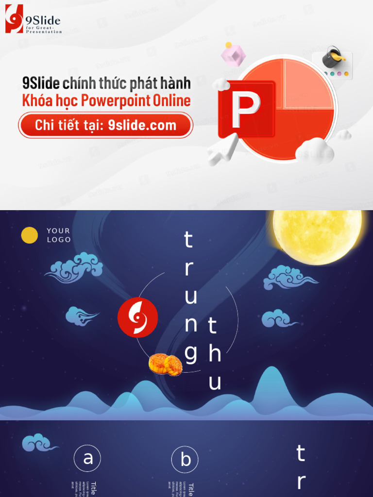 9slide Template Powerpoint Trung Thu 01 | PDF