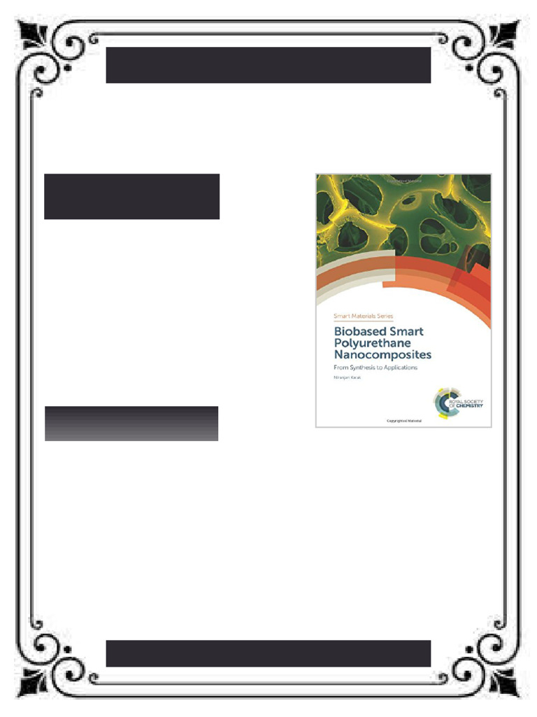 Biobased Smart Polyurethane Nanocomposites From Synthesis To ...
