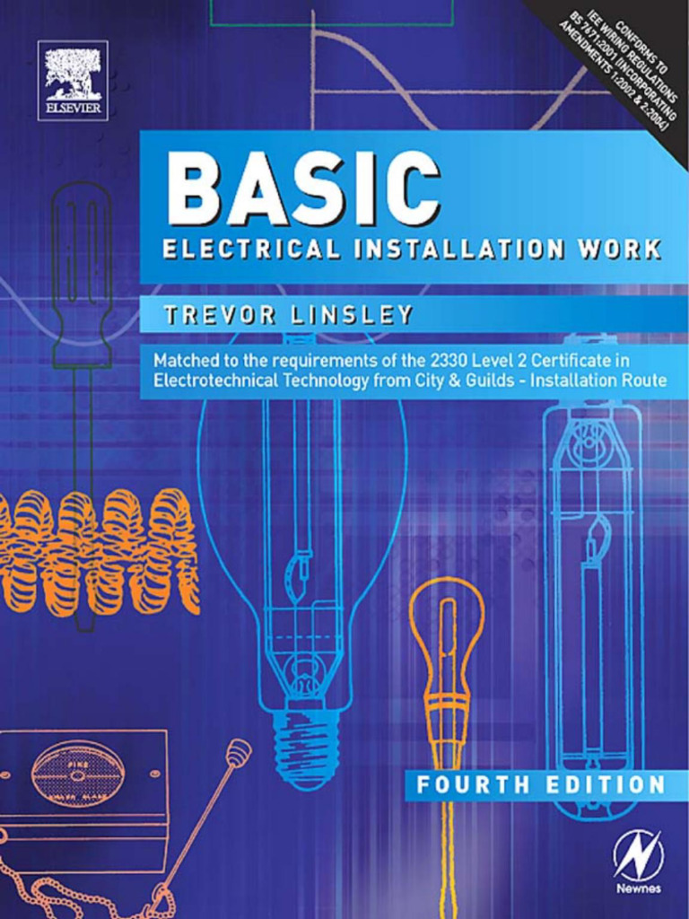 [Trevor Linsley] Basic Electrical Installation Work | PDF