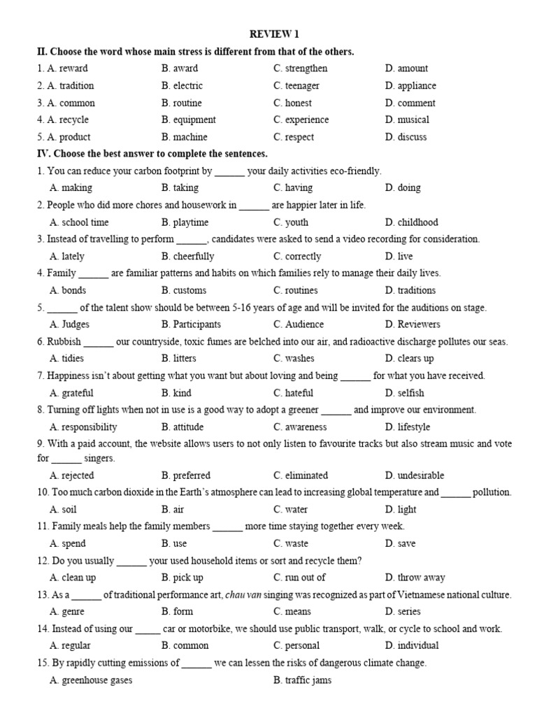 Review Vocabulary Midterm | PDF | Greenhouse Gas | Natural Environment