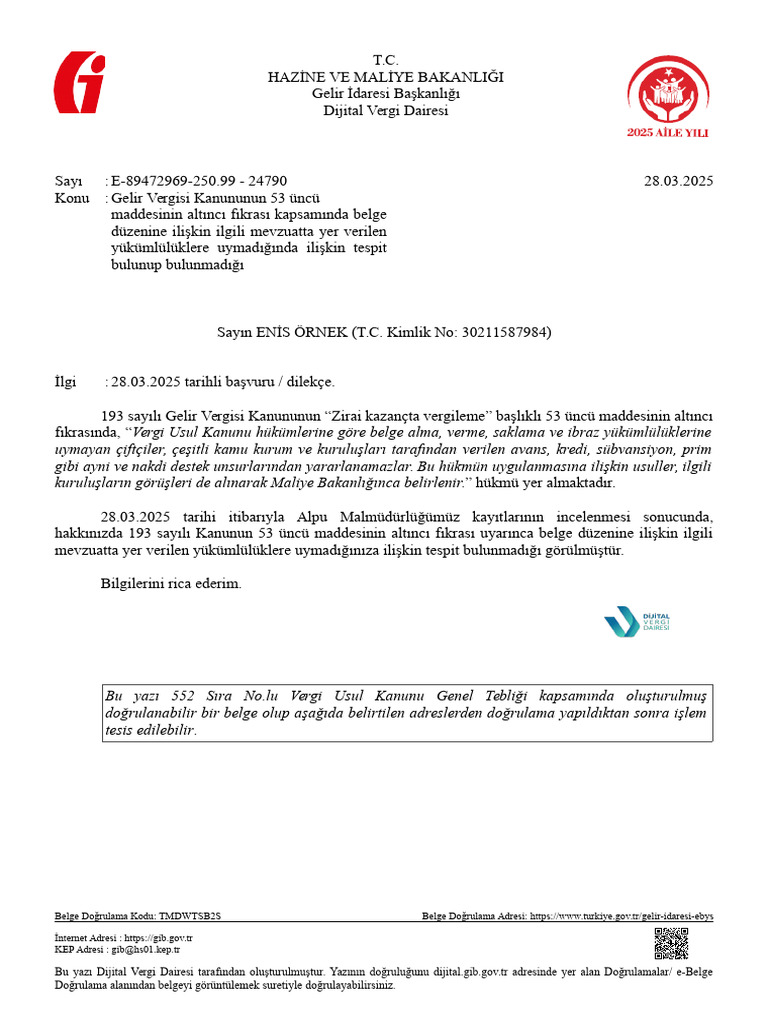 Sayin ENIS ORNEK - PDF - 28-03-2025 09 - 22 | PDF