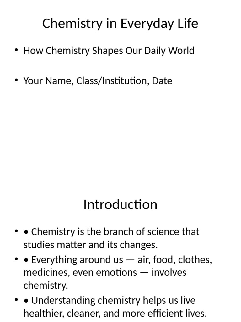 Chemistry in Everyday Life | PDF | Surfactant | Detergent