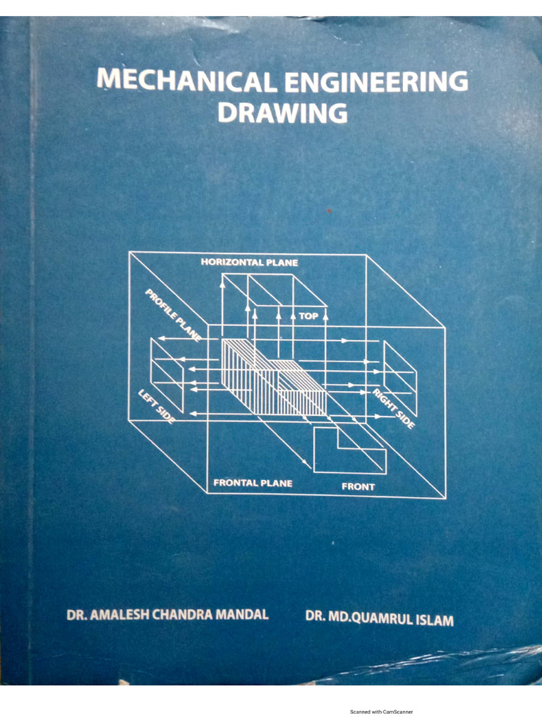 Mechanical Engineering Drawing Book by Mandal For IPE ME 2 1 | PDF