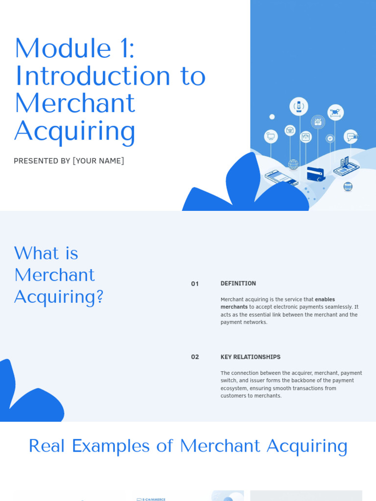 Understanding Merchant Acquiring Basics | PDF | Service Industries ...