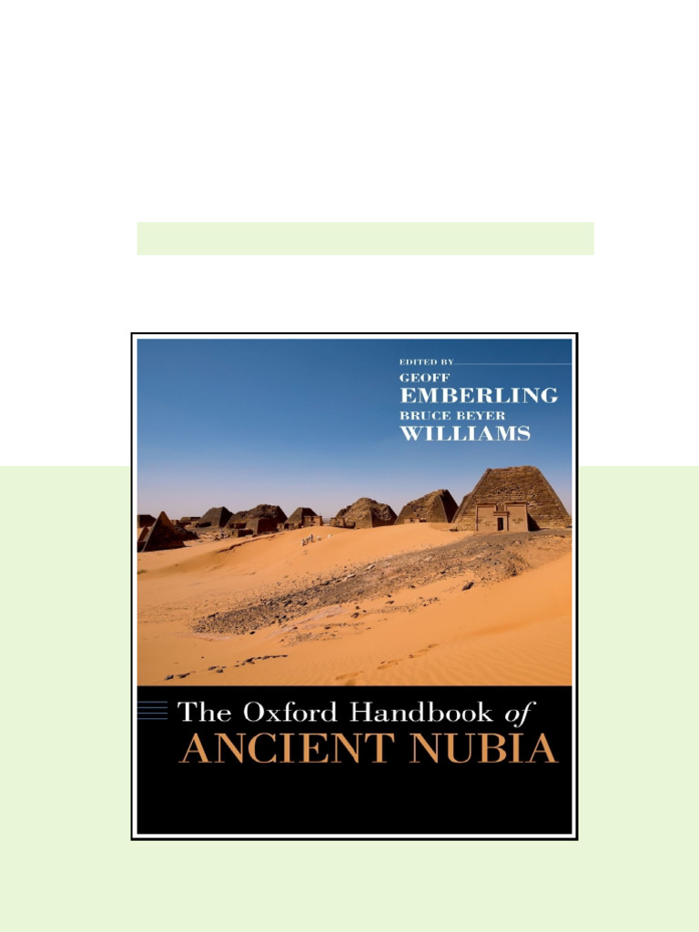 (Ebook) Ancient Nubia by GEOFF EMBERLING & BRUCE BEYER WILLIAMS ...