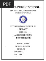 EVS Project Cover Page Design | PDF